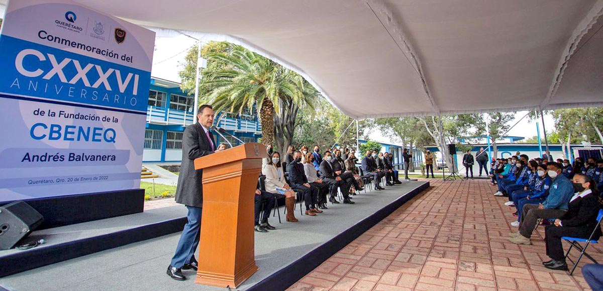 Aniversario CBENEQ, herencia educativa de Don Andrés Balvanera